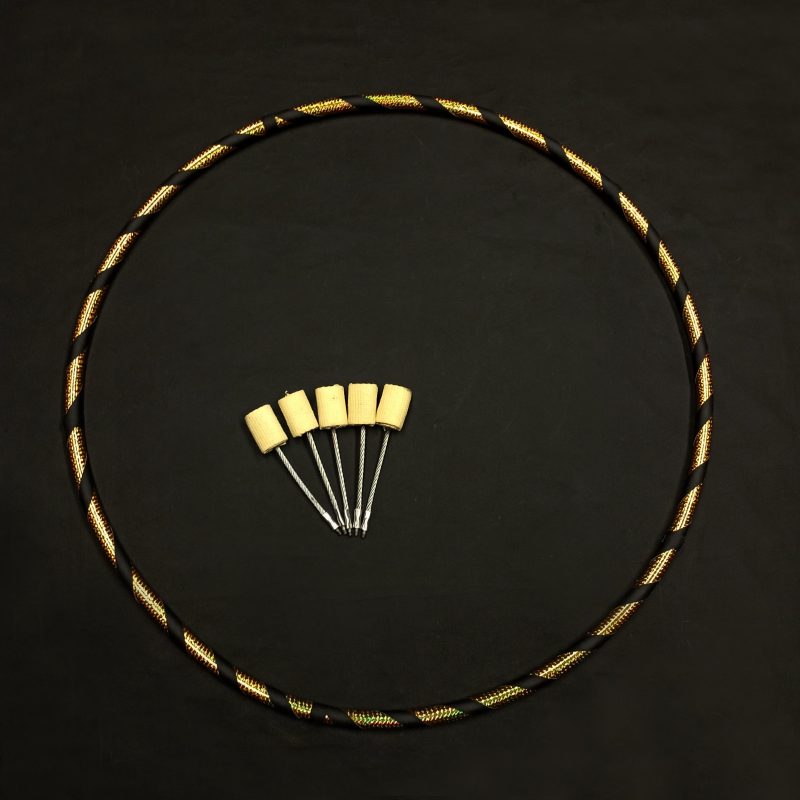 FIRE HULA HOOP - hoop with additional burners