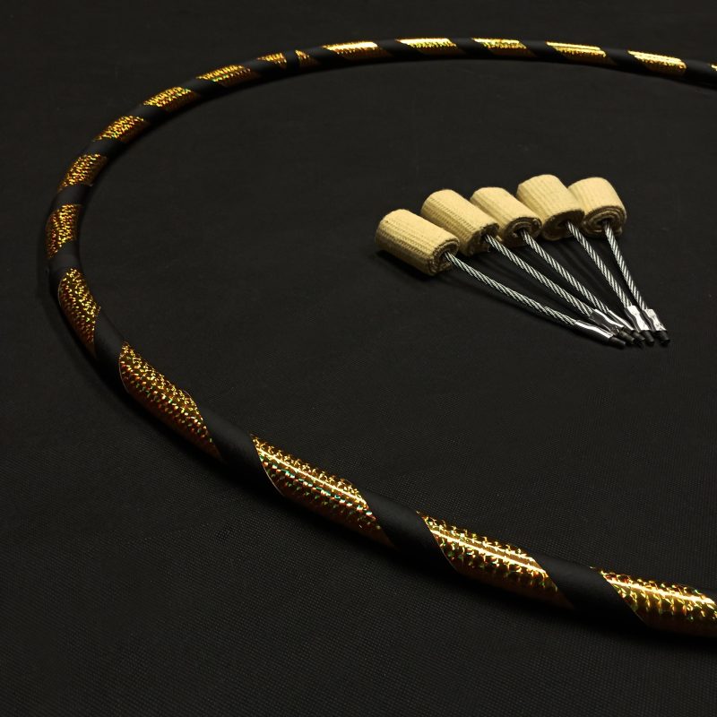 FIRE HULA HOOP - hoop with additional burners