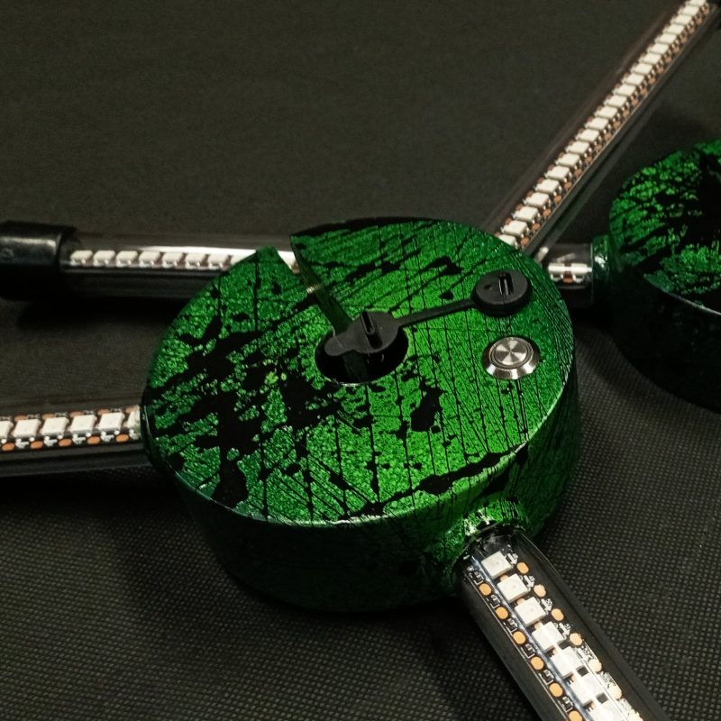 AuraX Dragon Staff Modules – Smart LED Attachments for Flow Artists